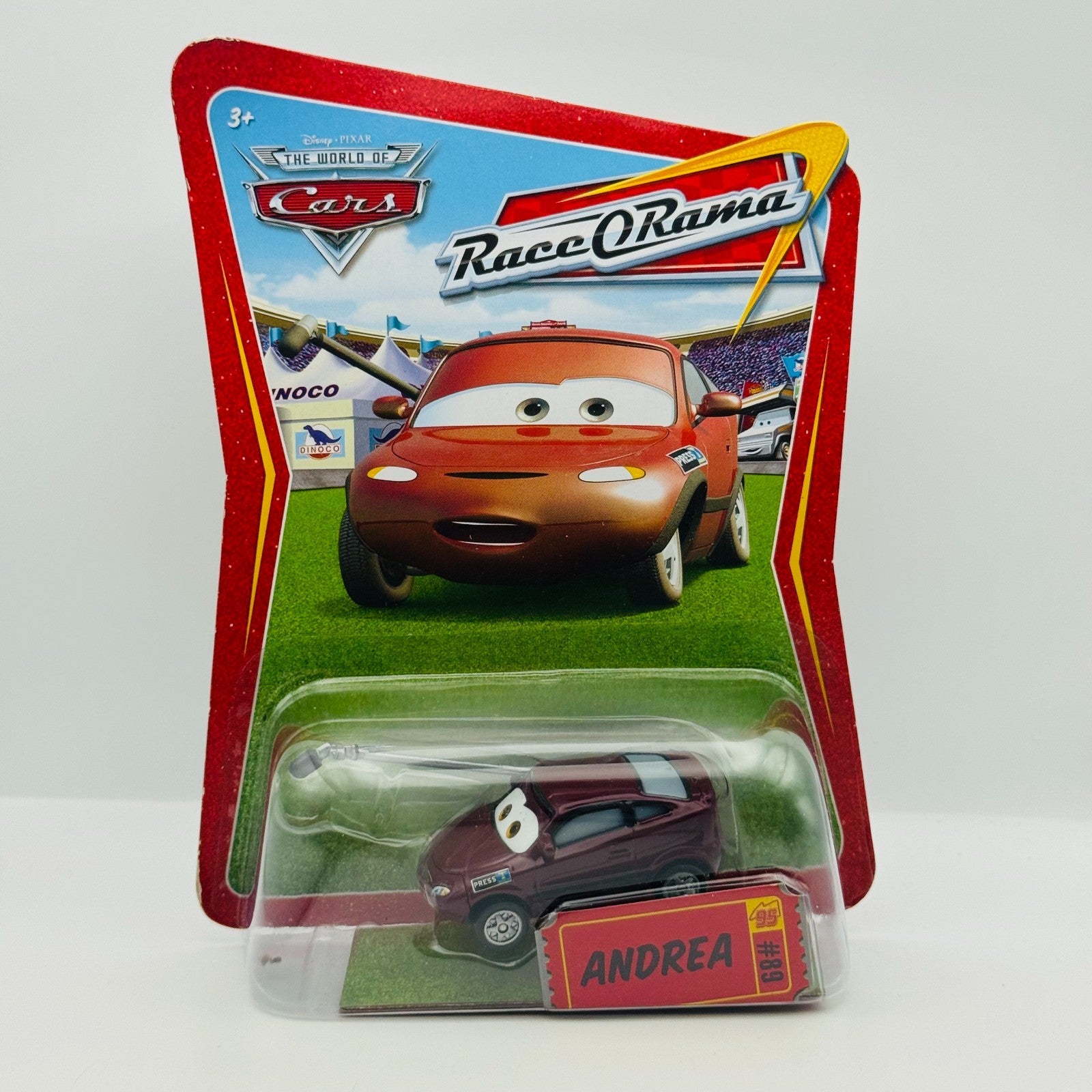 Disney Pixar Cars - ANDREA Race O Rama 2009 - 1:55 Diecast – Diecast ...