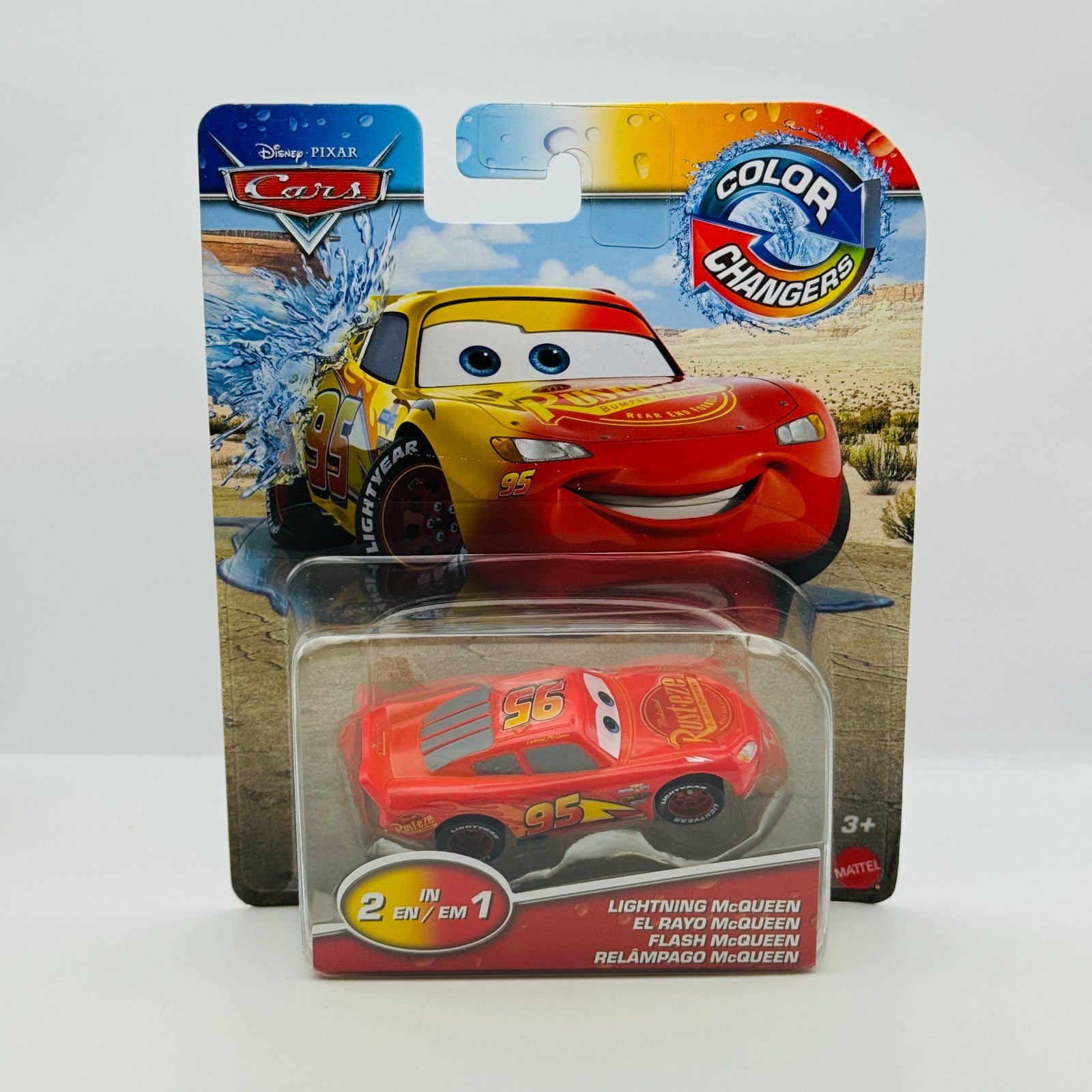 Disney Pixar Cars - COLOR CHANGERS CARS 3 LIGHTNING MCQUEEN - 1:55 Sca ...