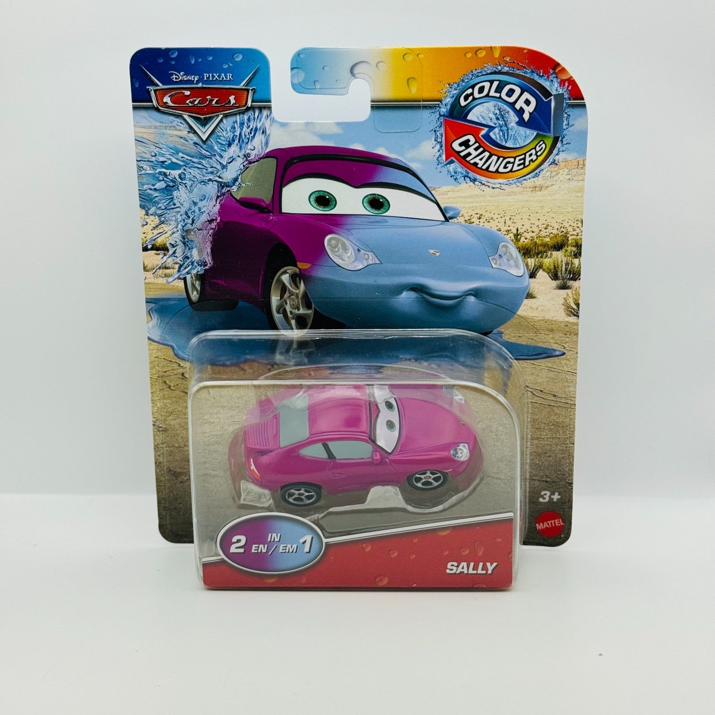 Disney Pixar Cars - COLOR CHANGERS SALLY Purple to Blue - 1:55 Scale ...