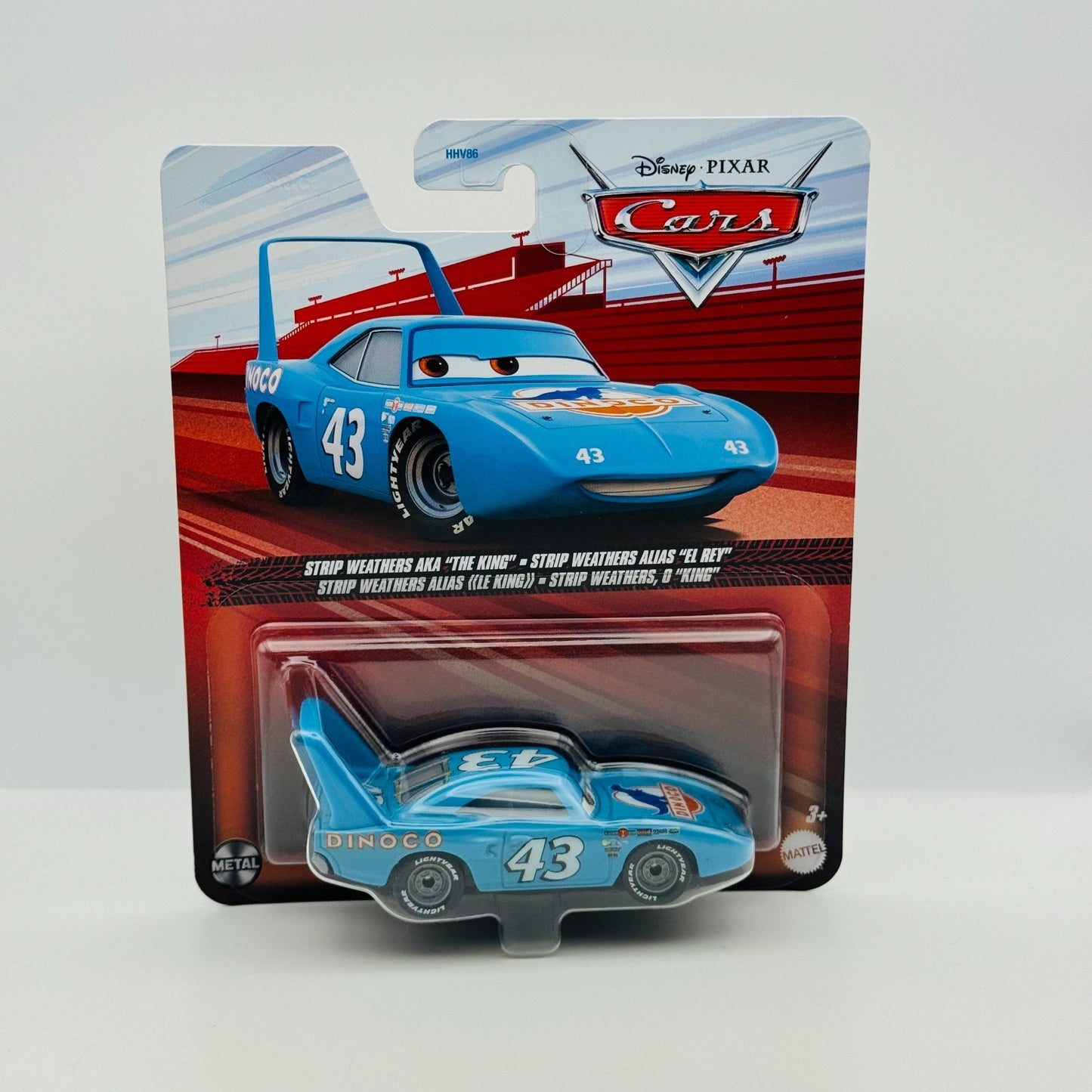 Disney Pixar Cars - THE KING STRIP WEATHERS DINOCO 2024 - 1:55 Diecast ...