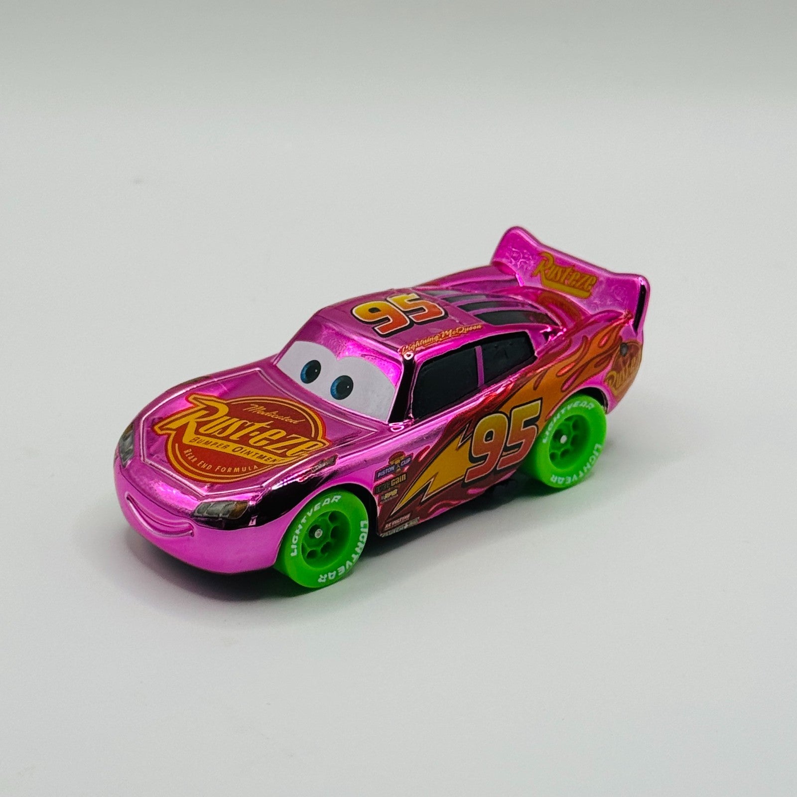 Disney Pixar Cars - PINK CHROME LIGHTNING MCQUEEN Factory Custom - 1:5 ...