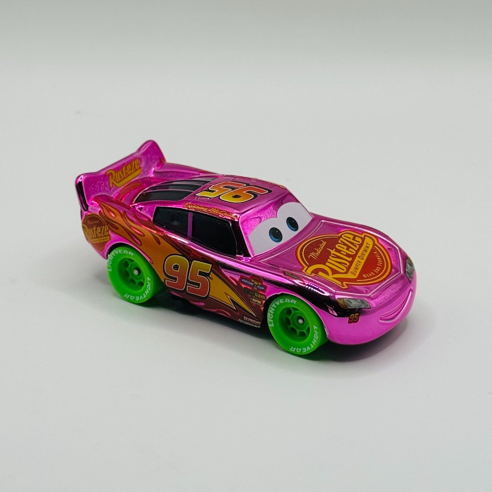 Disney Pixar Cars - PINK CHROME LIGHTNING MCQUEEN Factory Custom - 1:5 ...