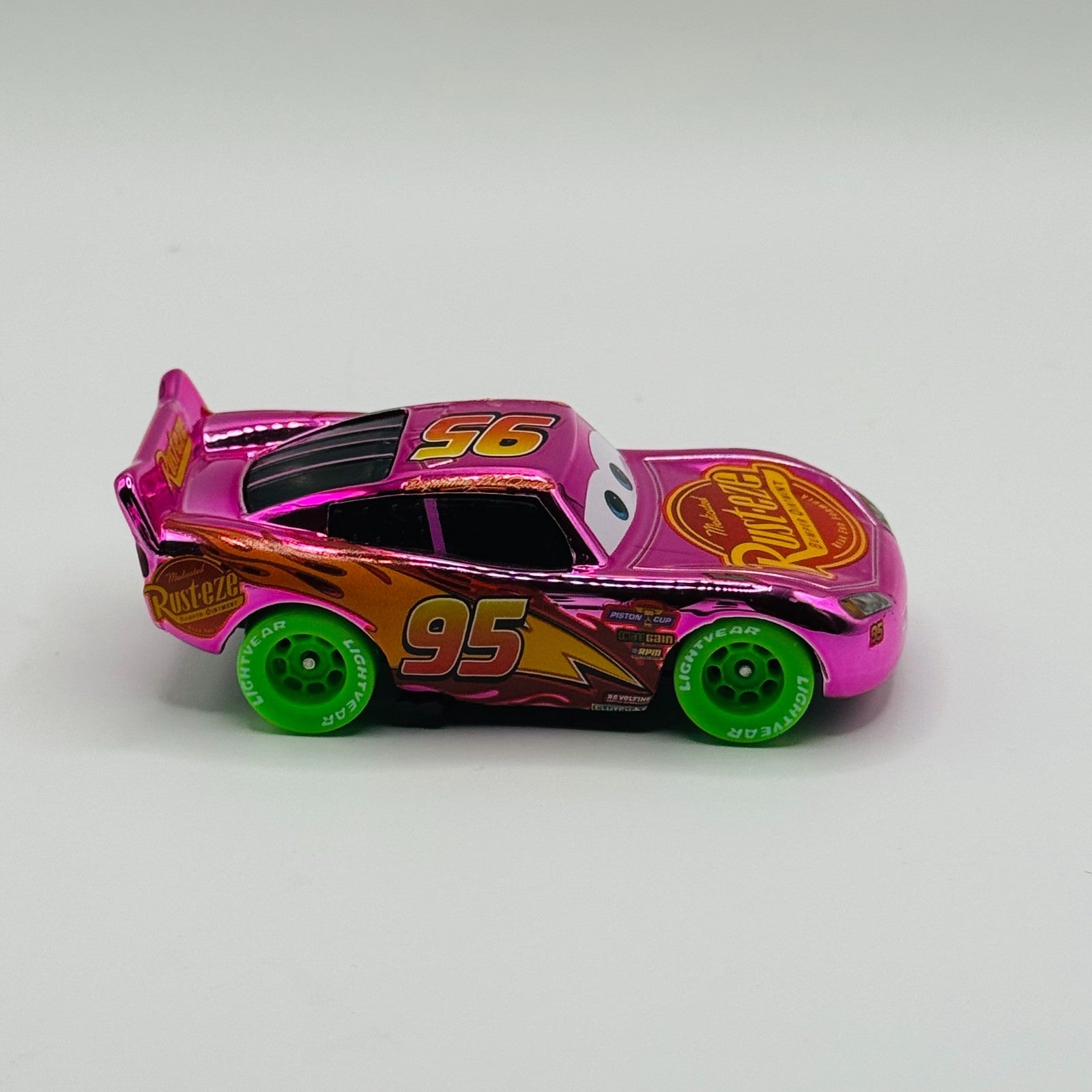 Disney Pixar Cars - PINK CHROME LIGHTNING MCQUEEN Factory Custom - 1:5 ...