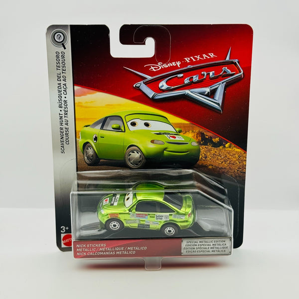 Disney Pixar Cars - METALLIC NICK STICKERS Scavenger Hunt 2018 - 1:55 ...