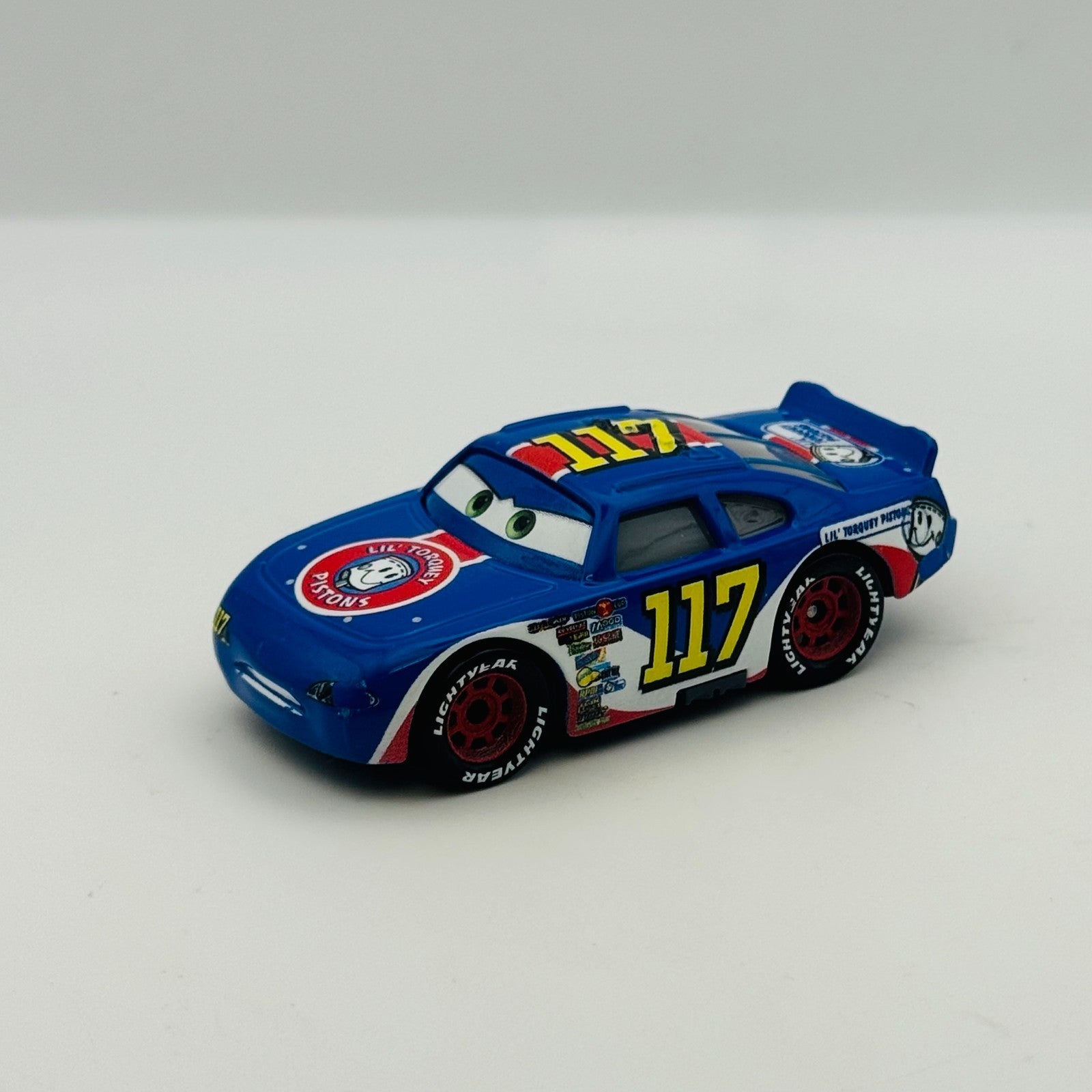 Disney Pixar Cars - RALPH CARLOW LIL TORQUEY PISTONS Piston Cup - 1:55 ...