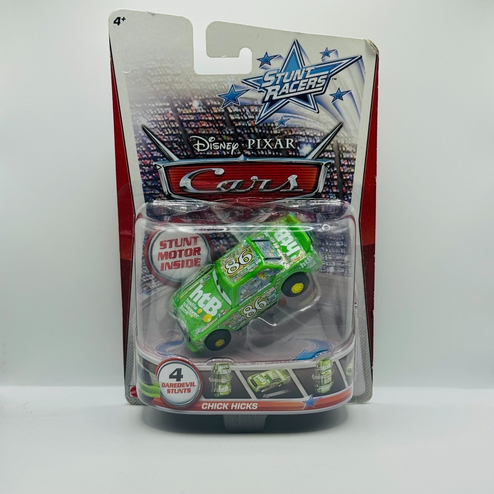 Disney Pixar Cars - STUNT RACERS CHICK HICKS - 1:55 Scale – Diecast ...