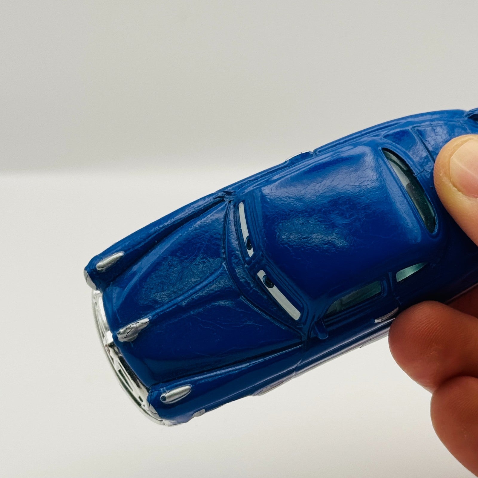 Disney Pixar Cars - DIRT TRACK DOC HUDSON RED WHEELS *ZINC PEST* - 1:5 ...